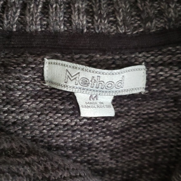 Method | Sweaters | Mens Method Button Mock Sweater | Poshmark